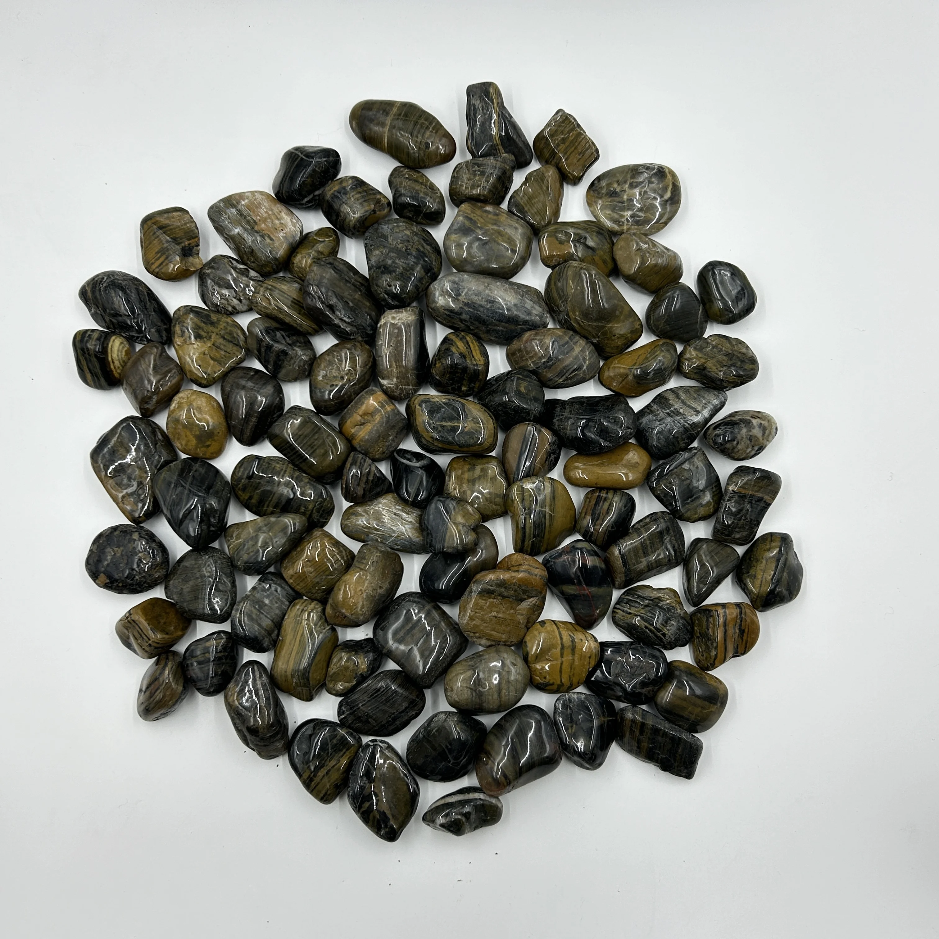 China Natural Round Cobbles Polished Pebble Landscape Smooth Stones ...
