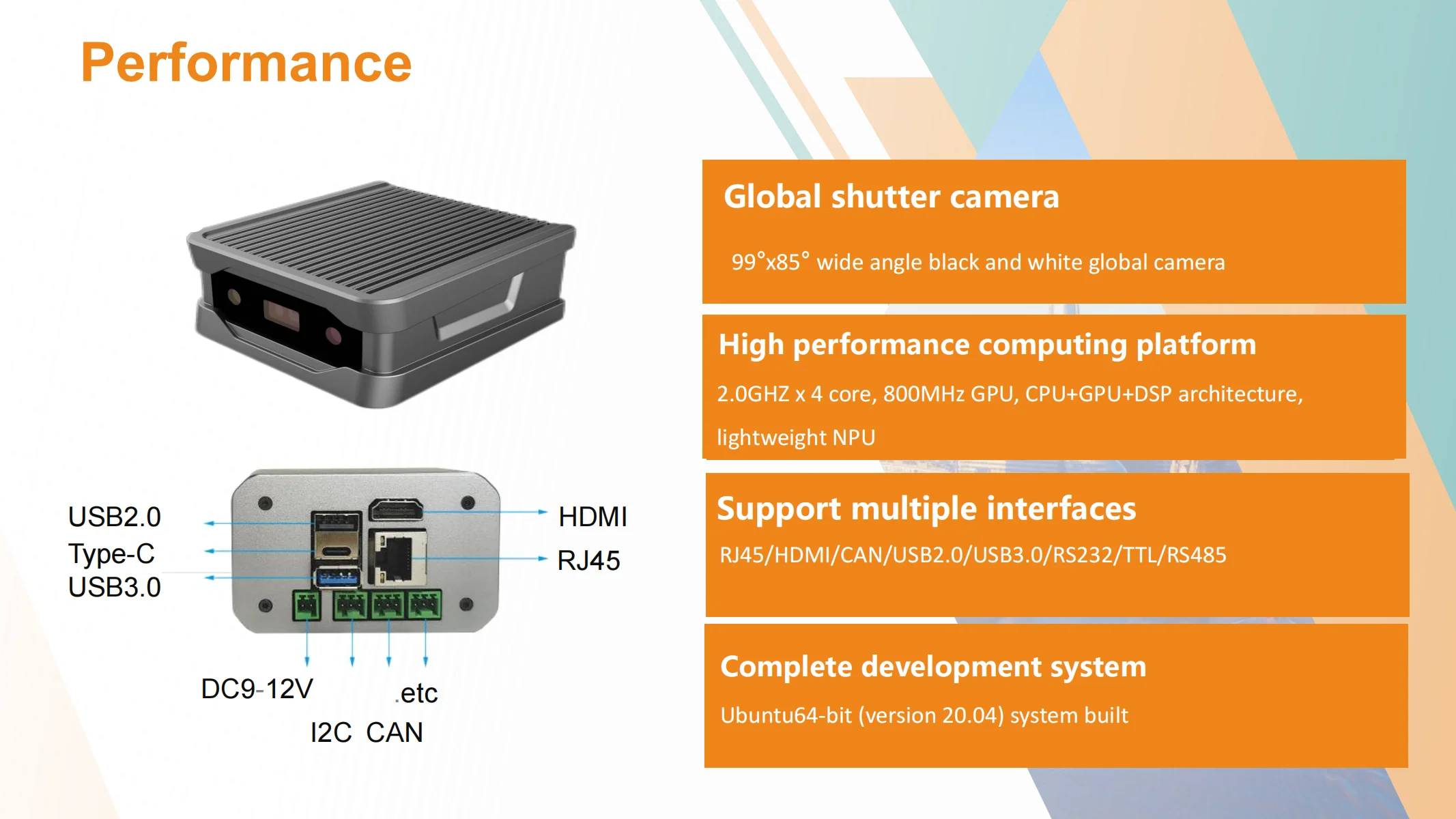 Depth Camera Agv Transport Robotics Vio Camera Multi-sensor Monocular ...
