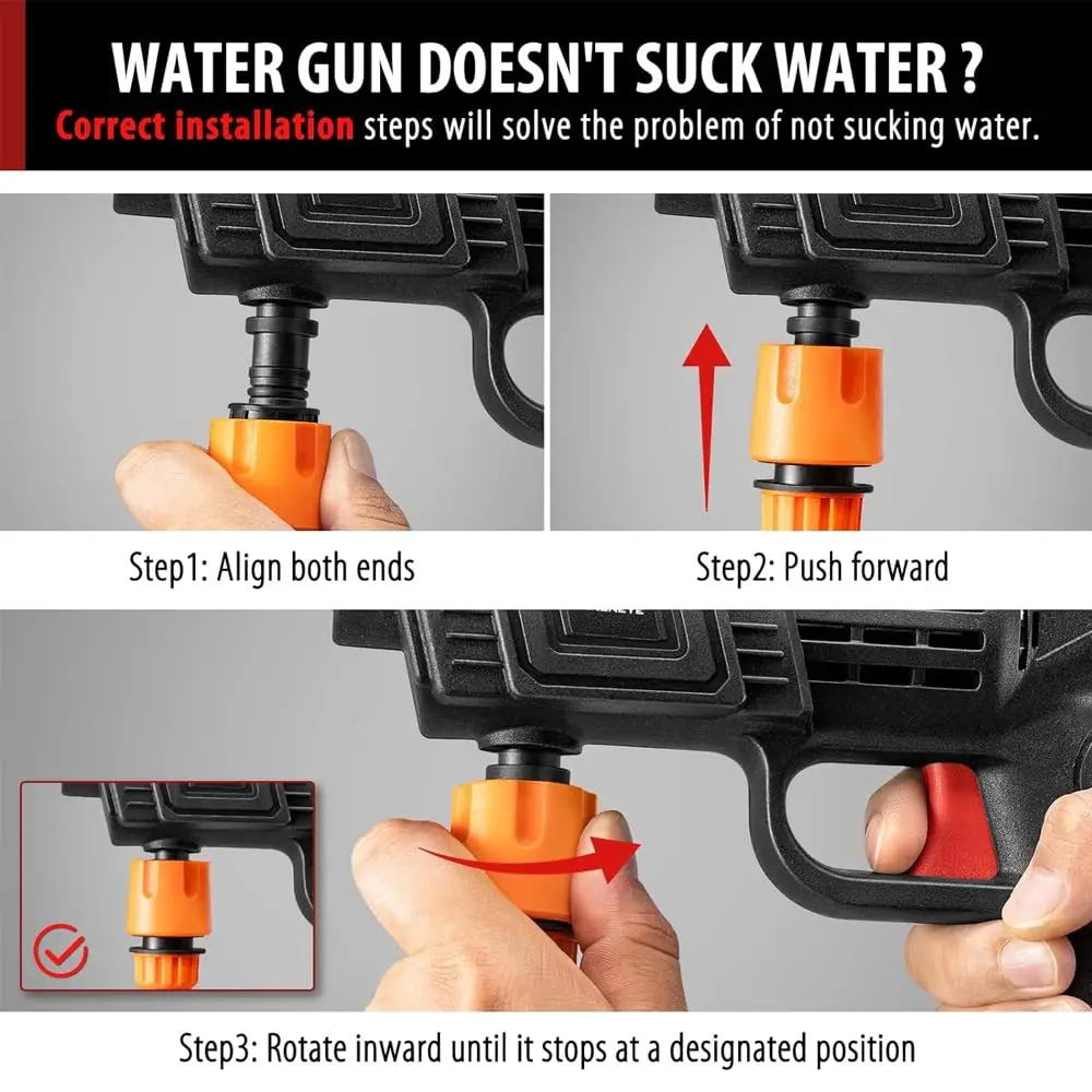 2025 Ama-Zoncar Washer High Pressure Portable Wash Gun 21vh