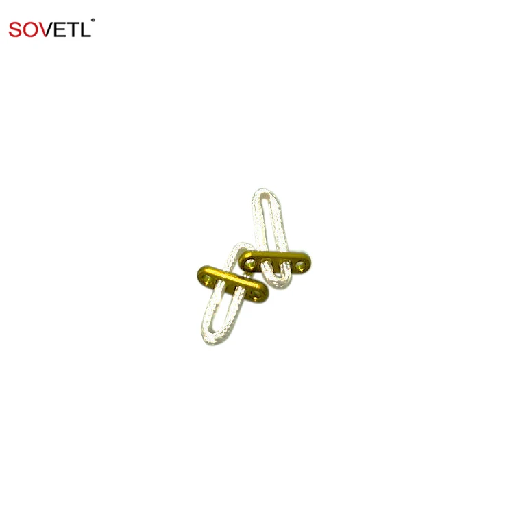 Ortho Button Femoral Cortical Fixation UHMWPE Suture ACL Closed Loop