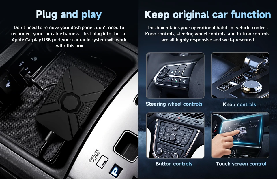 Car Smart Box - Wireless Carplay Ai Box for BMW 3 Series