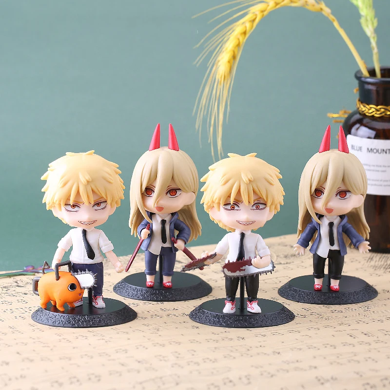 Chainsaw Man Denji Power Anime Figure Model Collection Doll Toys ...
