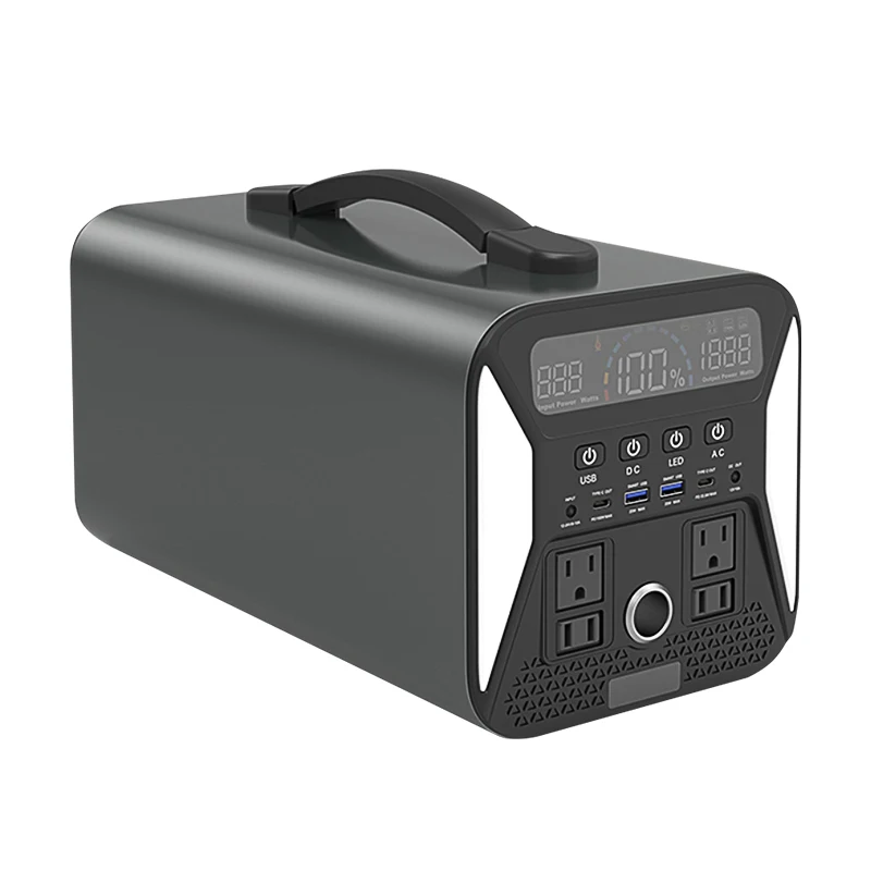 Outdoor Power Bank Portable Solar Power Station Mobile Portable Charger ...