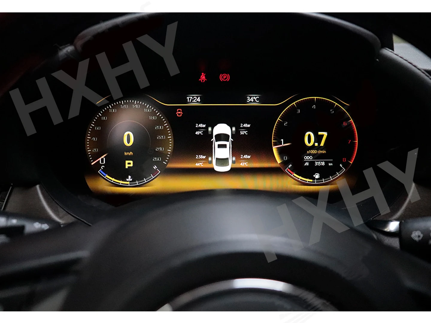 HXHY Digital Cluster for Mazda CX-5 & Mazda 6 (2017-2021) - 12.5 ...