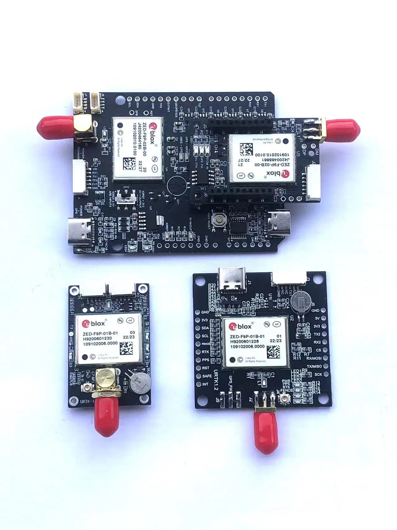 ZED-F9P-01B-01 ZED-F9P-02B-00 GNSS Module for Drone Development