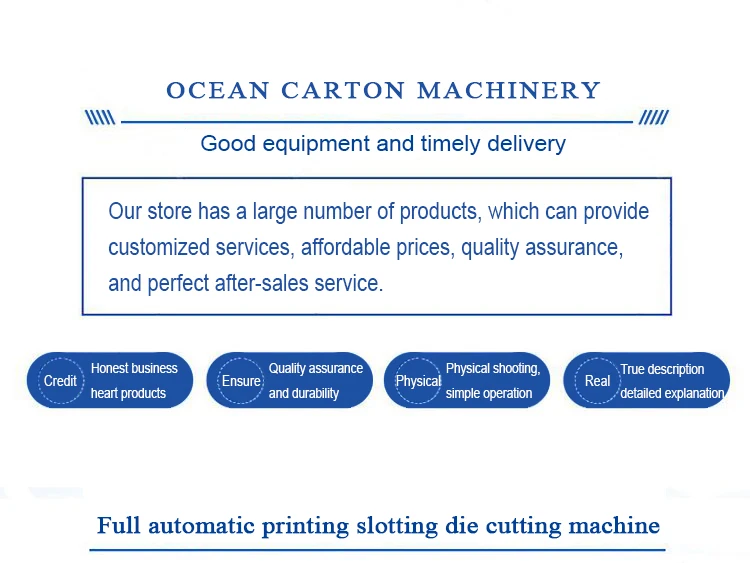 Small Carton Box Printing Machine Corrugated Carton Box Making Machine