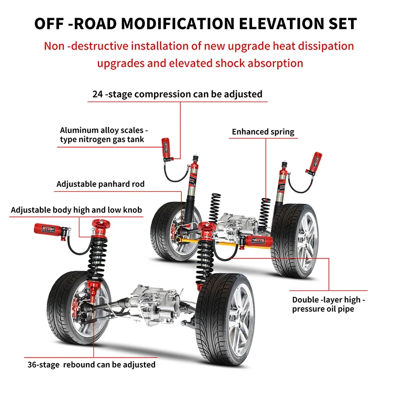 For Hummer H2 Off-Road Shock Absorber, 4x4 Suspension Lift Kit, Vehicle ...