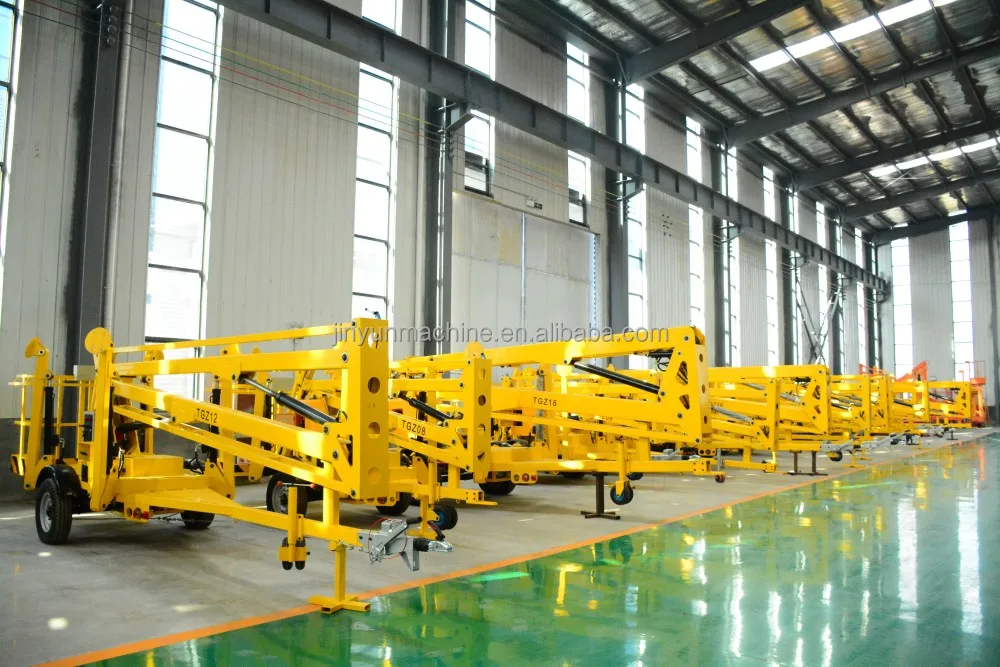 14m Hydraulic Manlift - Trailer Mounted Aerial Work Platform
