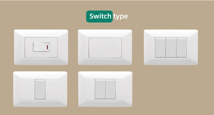 Uk Standard Electrical Socket and Switches One Gang Rotary TV Socket ...