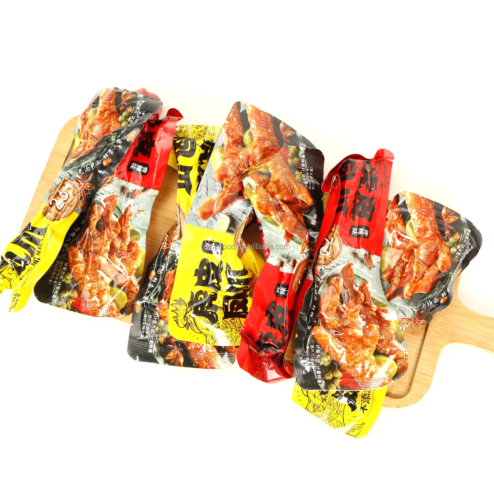 Wholesale Tiger Skin Chicken Feet Snack - Spicy Meat Snacks in Bulk ...