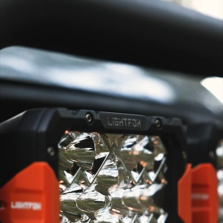 LIGHTFOX 160W 9 Inch Led Spotlight 4x4 Offroad LED Driving Light ...