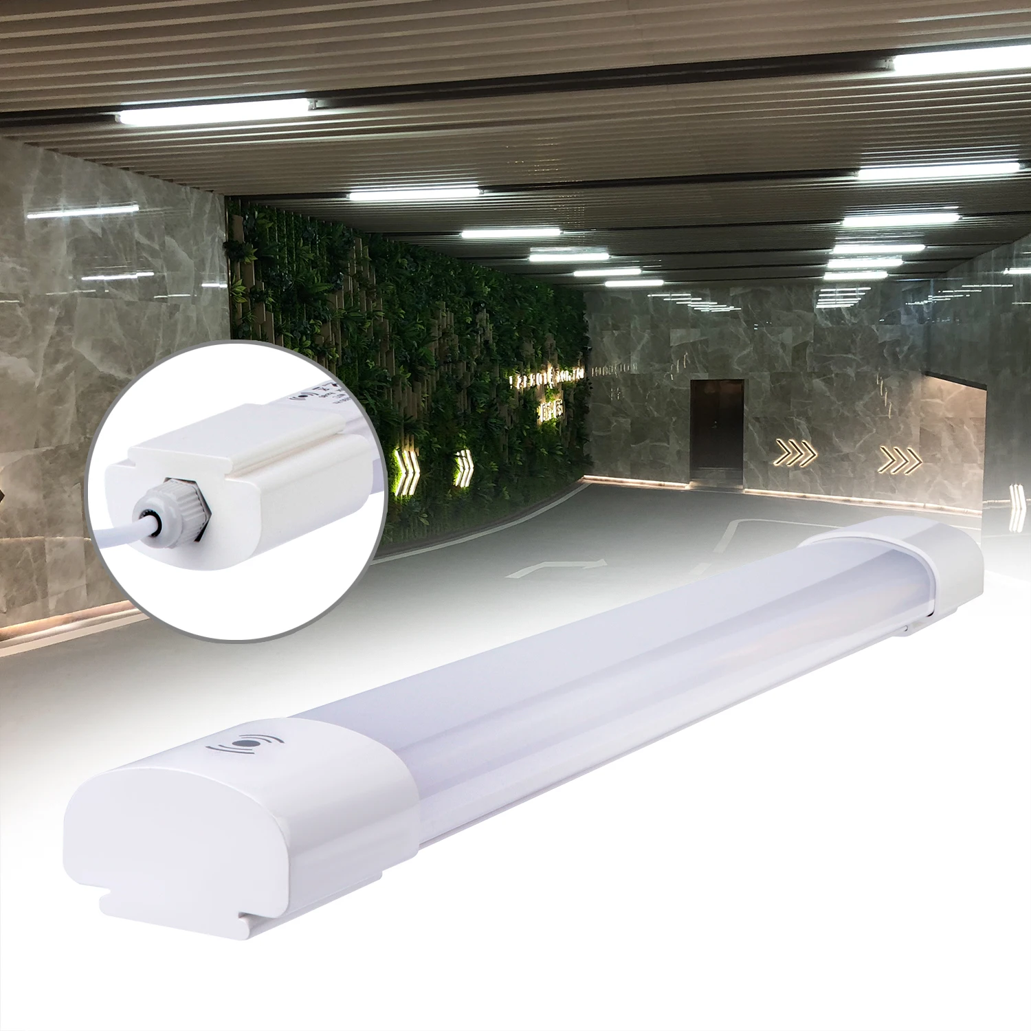 Wireless Sensor Motion 1200mm Tri-Proof LED Batten Light
