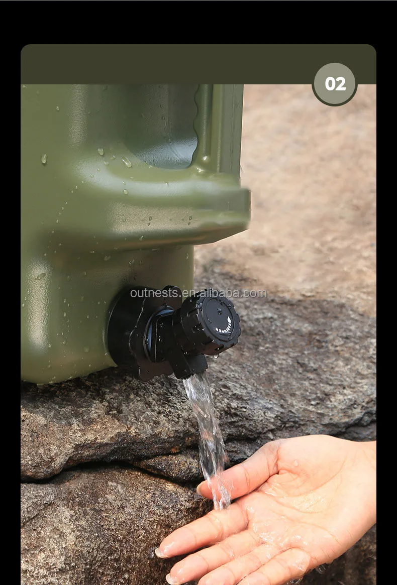 Outdoor Water Storage tank Camping Portable Water Bucket Hiking ...