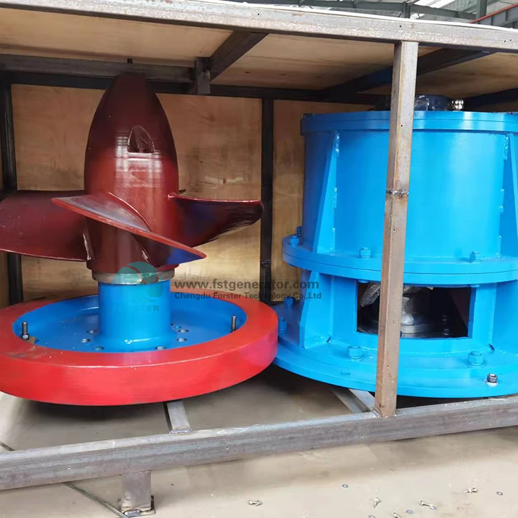 Hydro Generator Mini Water Kaplan Turbine 50kW - Efficient Micro Hydro ...