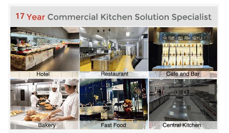 Commercial Stainless Steel Kitchen Equipment List For Restaurants Hotel ...