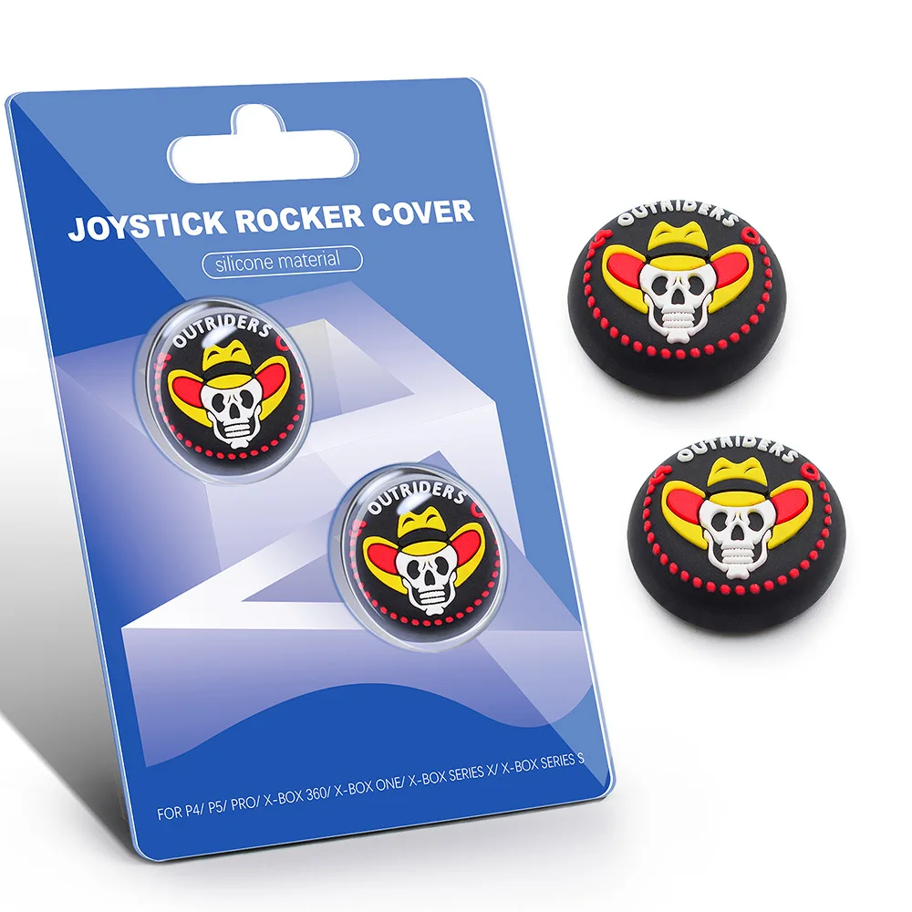 Skull Design Joystick CHENBO Silicone Skull Thumbstick Grips ...