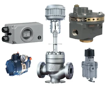 Flow Control Valve Parts With Samson 3730-31 Valve Positioner Fisher ...