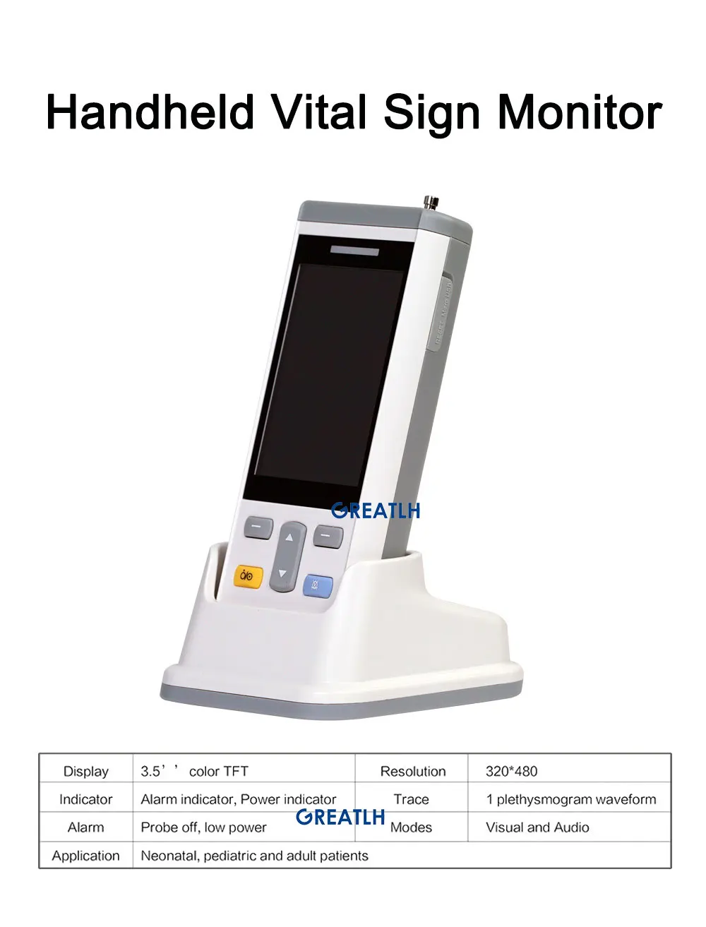 Veterinary Vital Signs Monitoring Machine Medical Handheld Monitoring ...