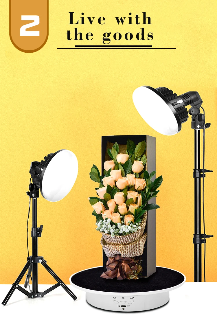 360 Degree Electric Rotating Display Stand - Durable & Versatile