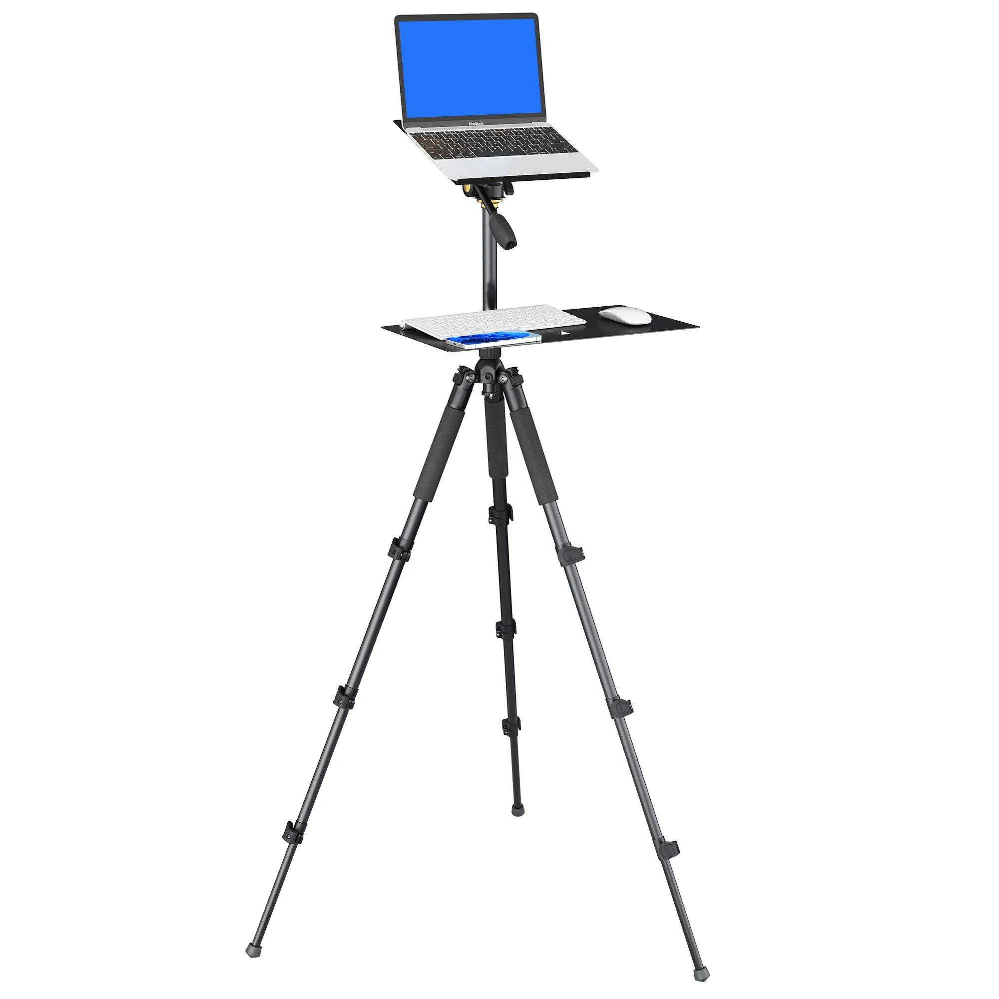 Qzsd Portable Projector Laptop Tripod Stand Adjustable Light Tripod ...