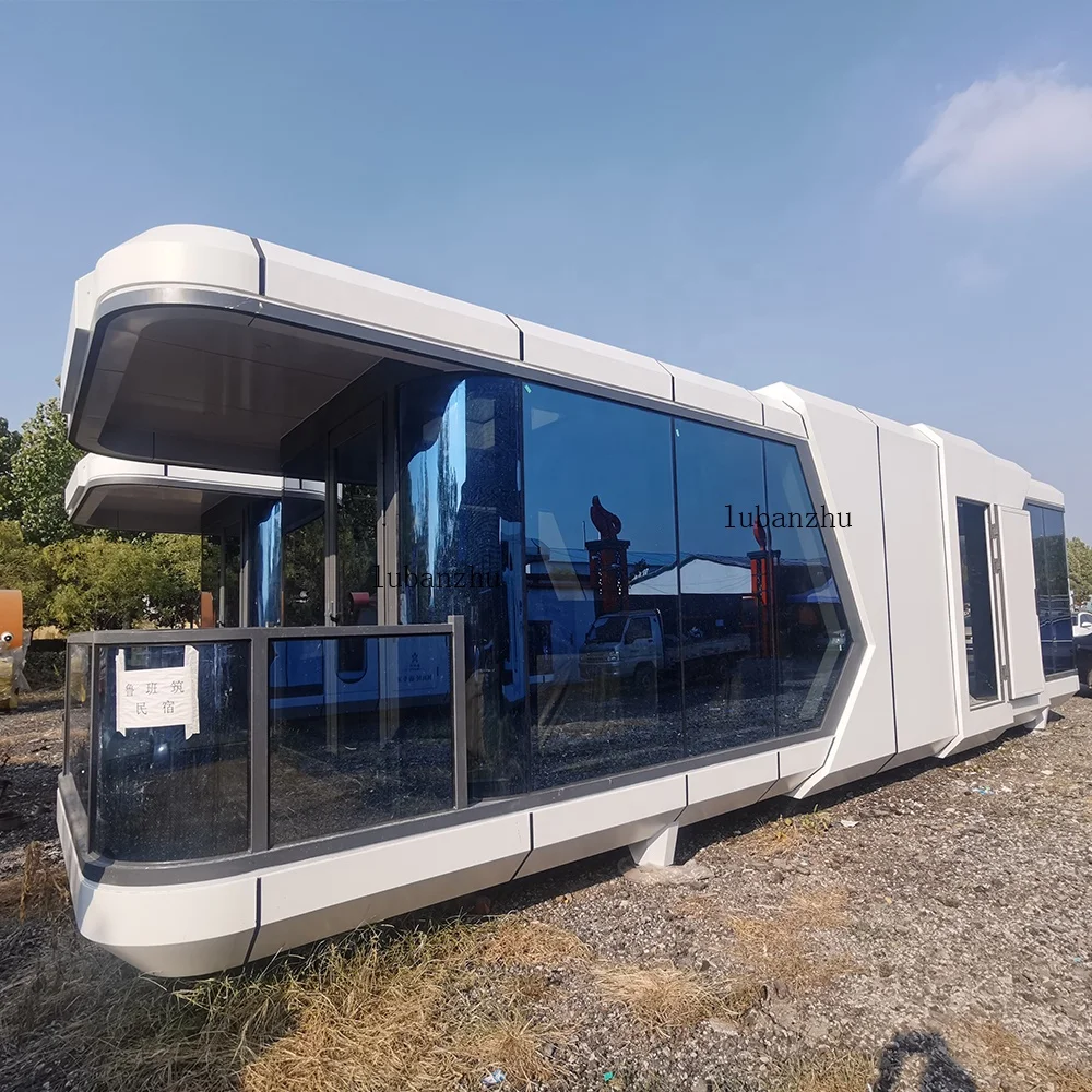 2023 Smart Prefab Capsule House Commercial Space Airship Bed Sleeping ...