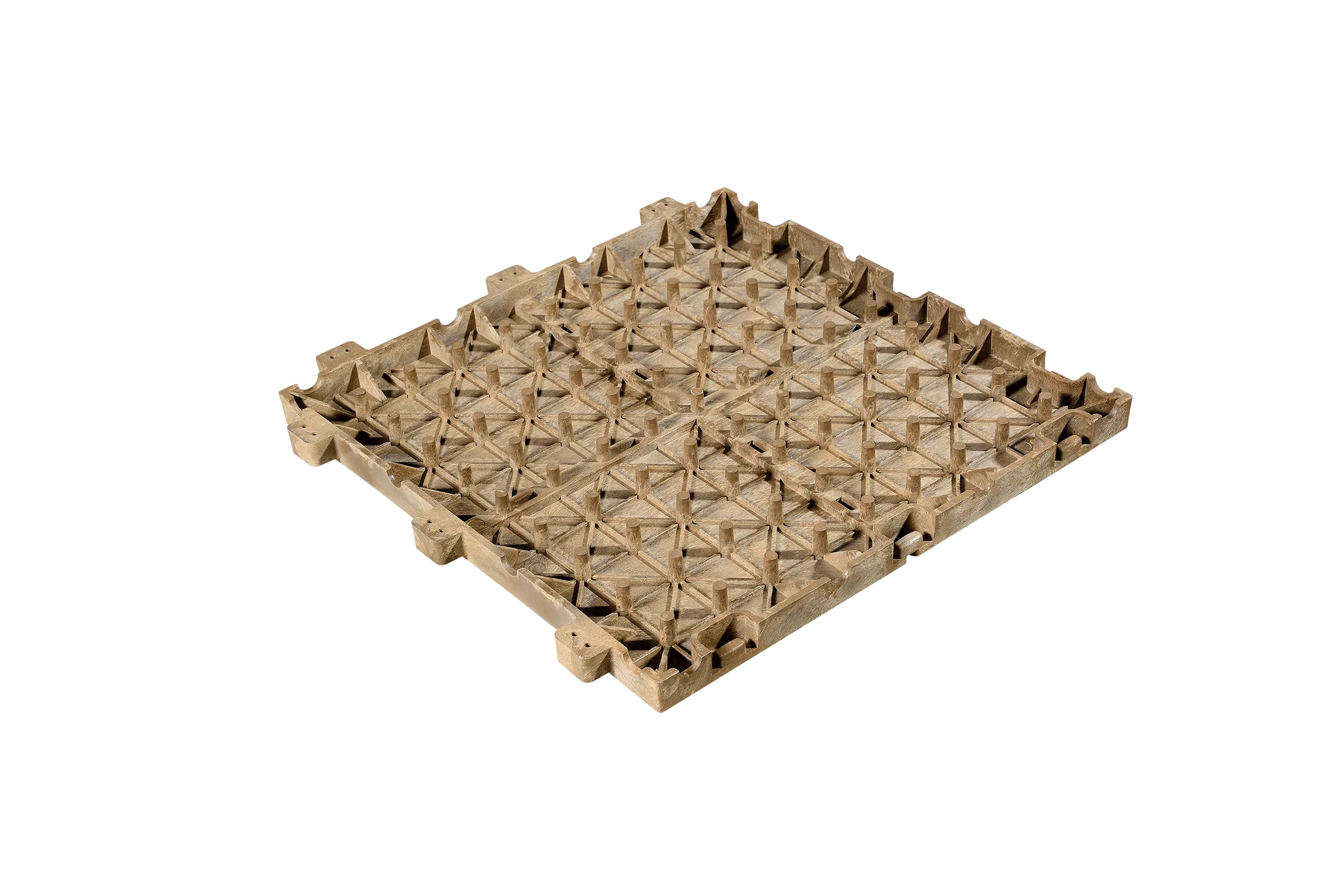 Garden Interlocking Paving Tiles Outdoor WPC Floor Interlocking Stone ...