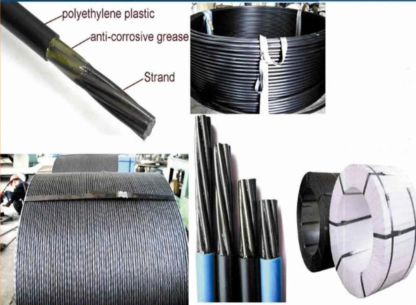 12.7mm Low Relaxation PC Strand - High Strength Steel Wire