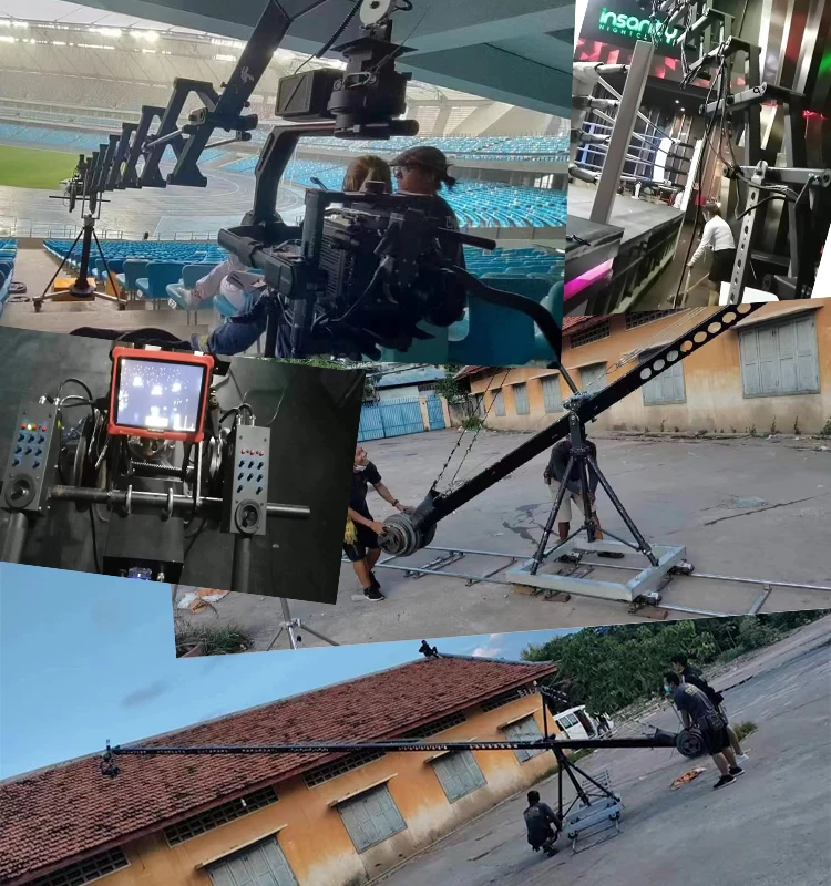 12m 40ft Professional Film Making Jimmy Jib Camera Crane For Sale - Buy ...