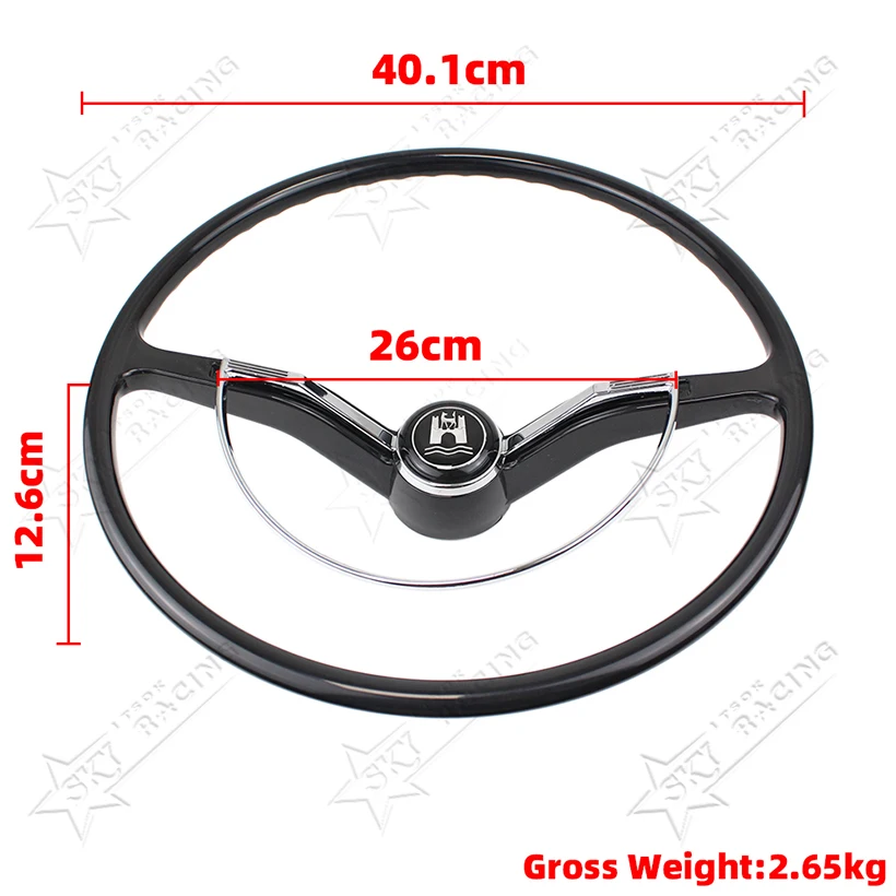 Steering Wheel for 1962-1971 Volkswagen Beetle Karmann Ghia Type 3