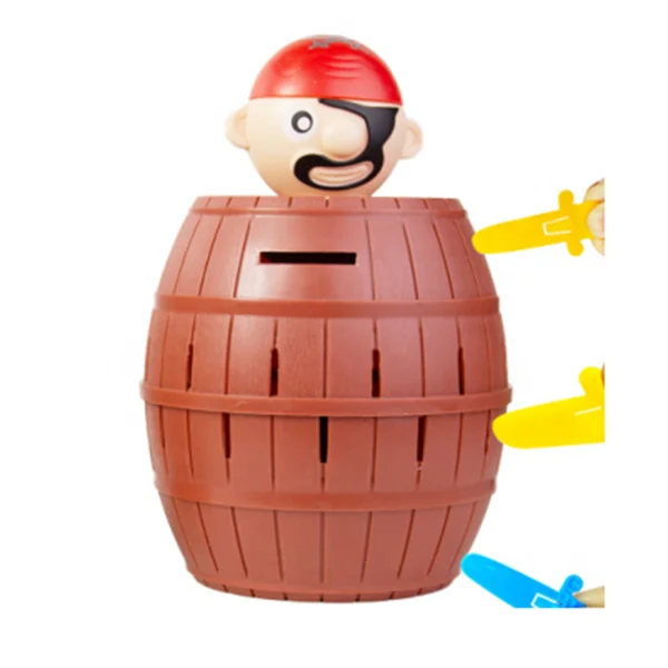 OEM/ODM Factory Hot Sale Pop up Pirate Barrel Toy Kids Pirate Barrel ...