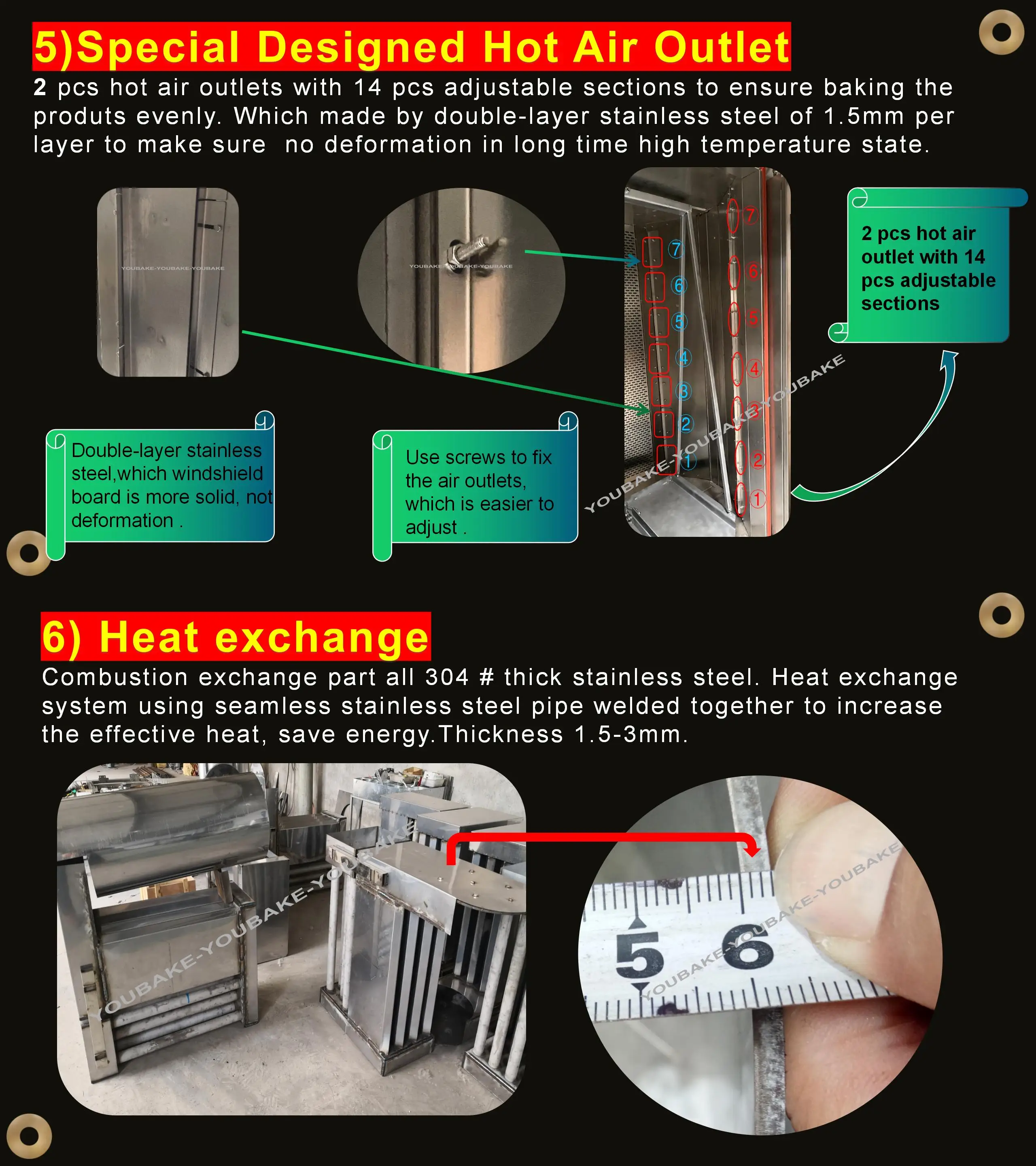 Industrial Bakery Rotary Oven Rack Oven with Trolley