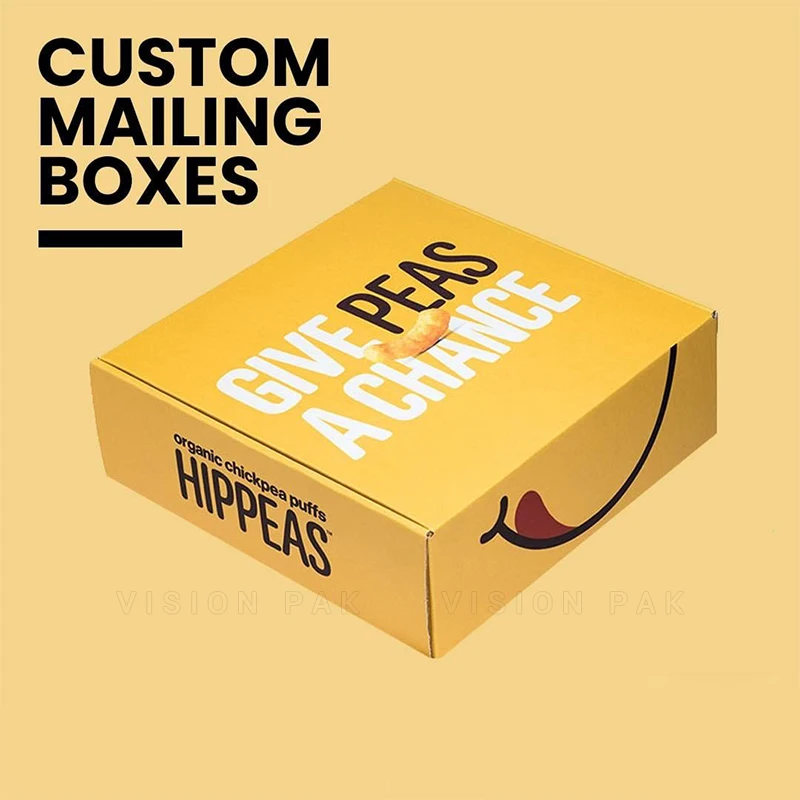 VISIONPAK Custom Corrugated Gift Box Packaging for Clothes