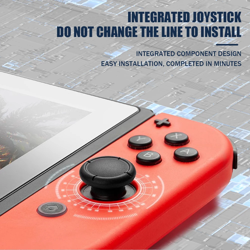For Nintendo Switch Controller Hall Effect Analog Joystick 3d Analog ...