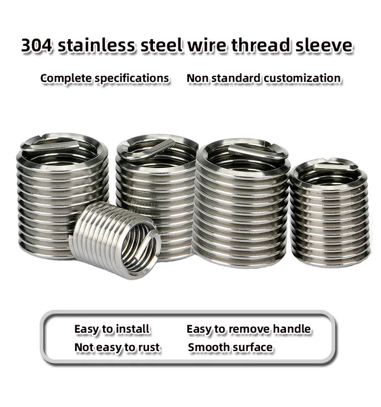 UNC Screw Wire Thread Insert Other Fasteners Precast Concrete Thread ...