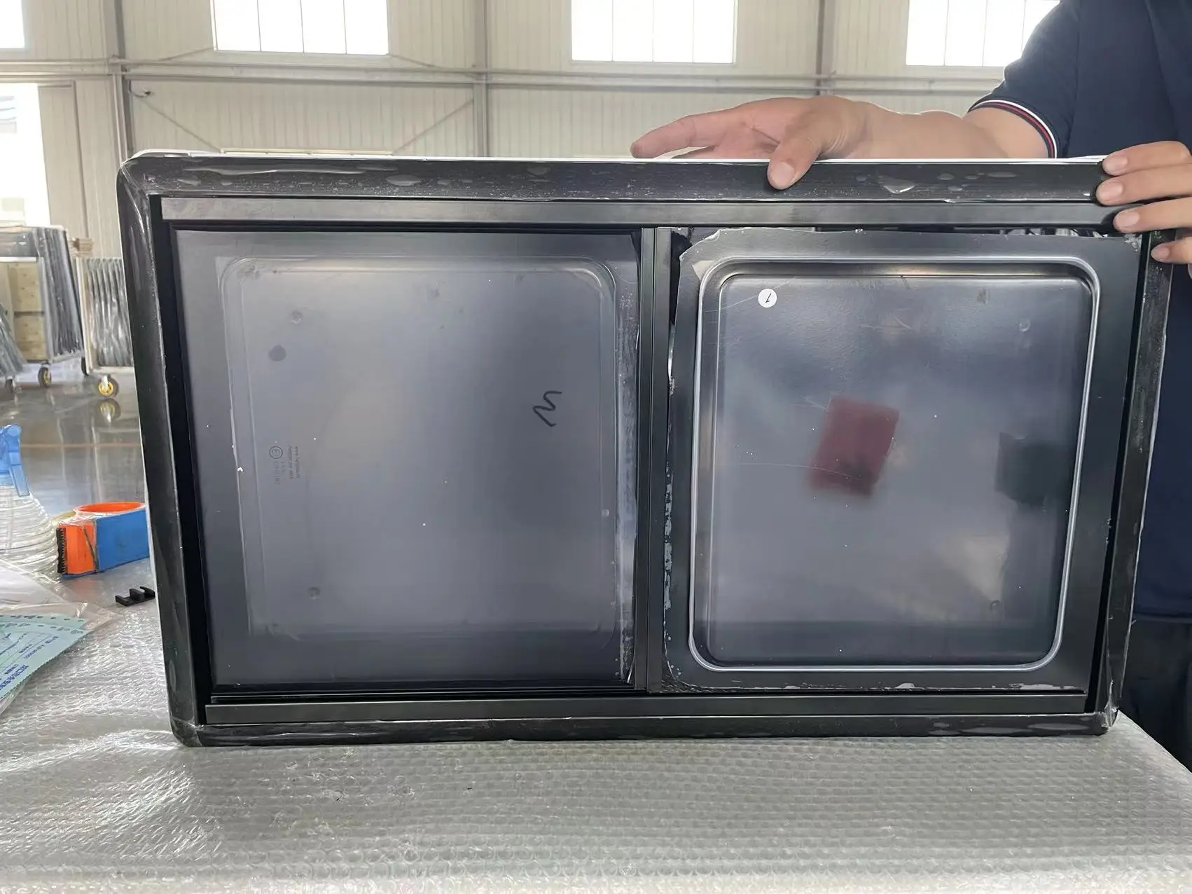 Motorhome Acrylic Caravan Window Handles Rv Sliding Window Screen