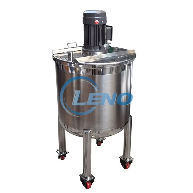 Factory Price Ss304 316 100l 200l 500l 1000l Storage Wheeled Movable ...