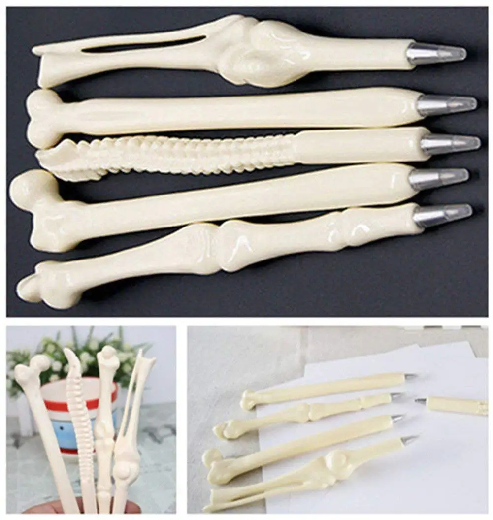 Bone Shape Ballpoint Pens - Perfect Gifts for Medical Students