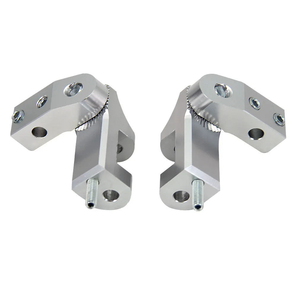 Motorcycle Adjustable Pedal Lowered Bracket Lowering Kit Footrest ...