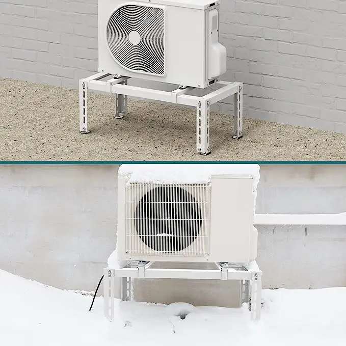 Mini Split Ground Stand for Ductless Mini Split Air Conditioner Heat ...