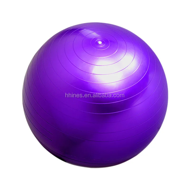 Custom Printed 45cm 55cm 65cm 75cm Pvc Colorful Exercise Gym Yoga Ball ...