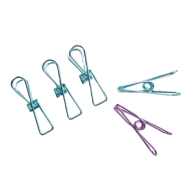 Colorful Multi-function Metal Curtain Clips Metal Binder Clips For Home ...