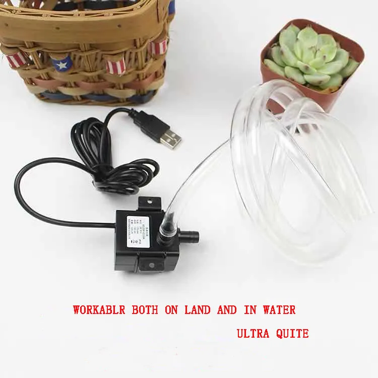 Micro Water Pump Dc 3v 5v 12v 24v Submersible Pump For Pc Cooling Pump ...