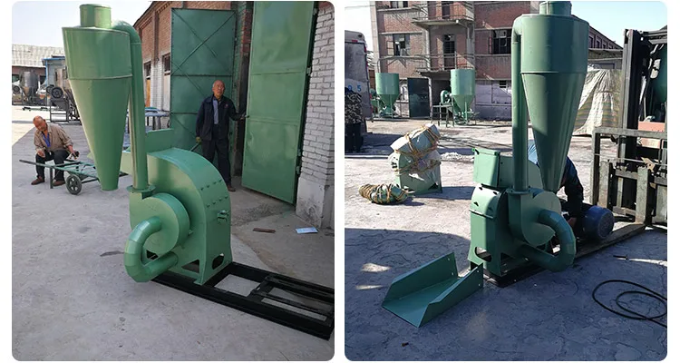 New Original Cyclone Grain Crusher Corn Maize Grinder Animal Fodder ...