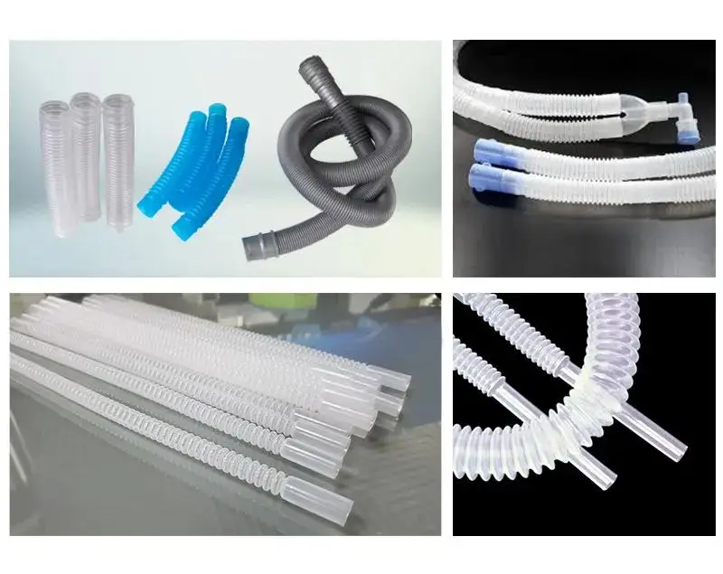 Full Automatic Visual Positioning Convoluted Tube Crest Trough Cutting ...