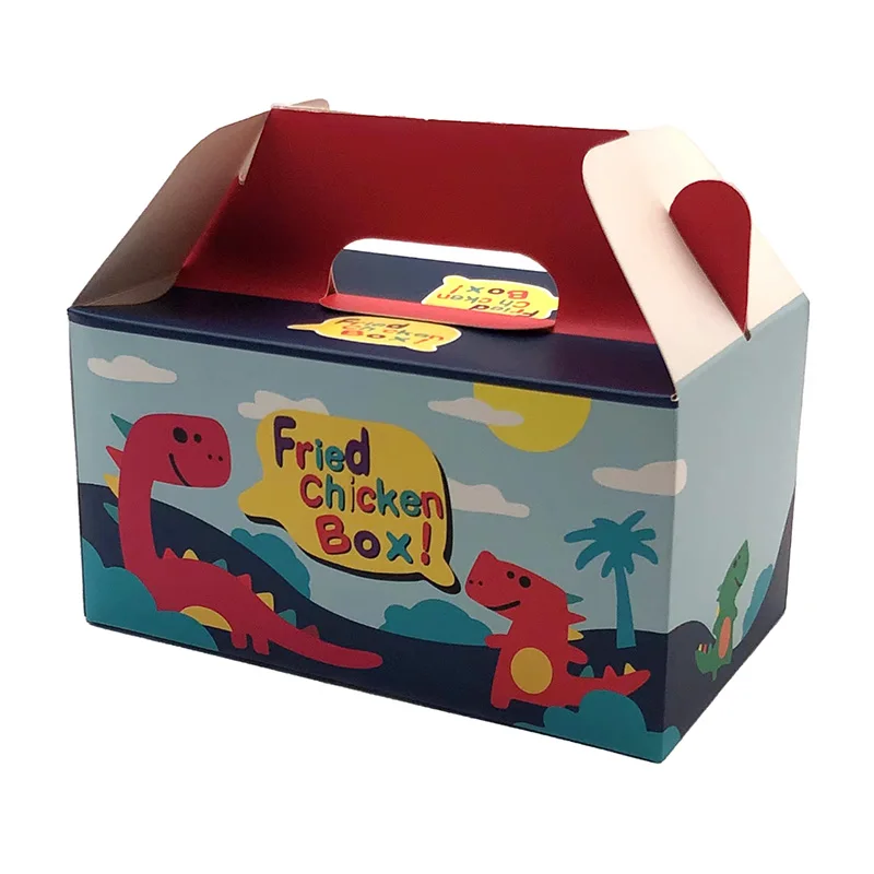 Kids Happy Meal Box Food Grade Paper Box - Buy Paper Kids Meal Box ...