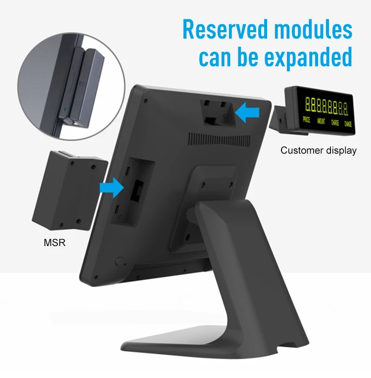 15'' Ordering Machine Desktop Computer Single Double Retail Pos Touch ...