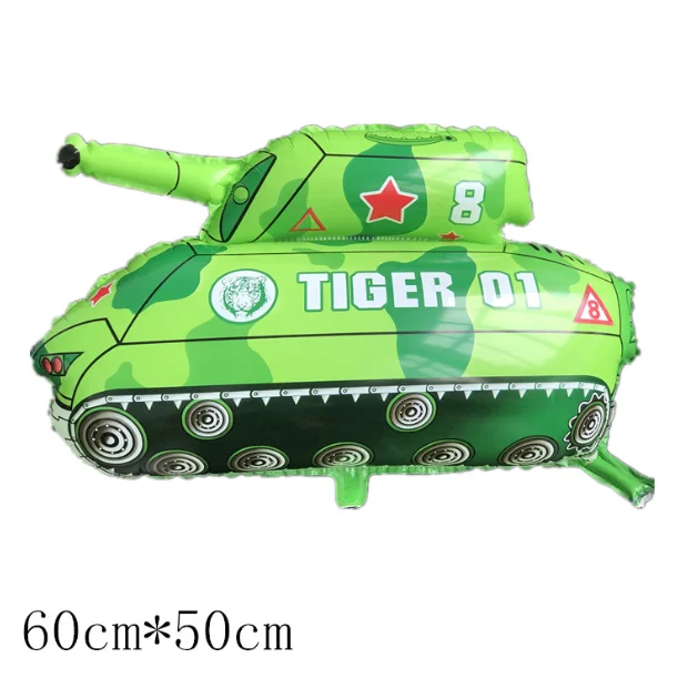 Camouflage Military Weapons Aircraft Tank Theme Balloons Garland Arch ...