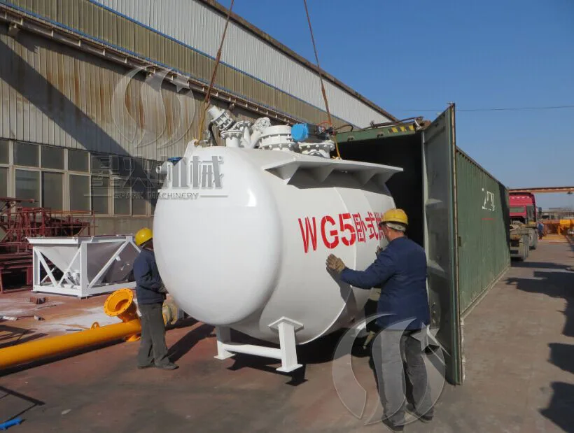 Pneumatic Cement Feeder - Efficient 5M3 Horizontal Loader