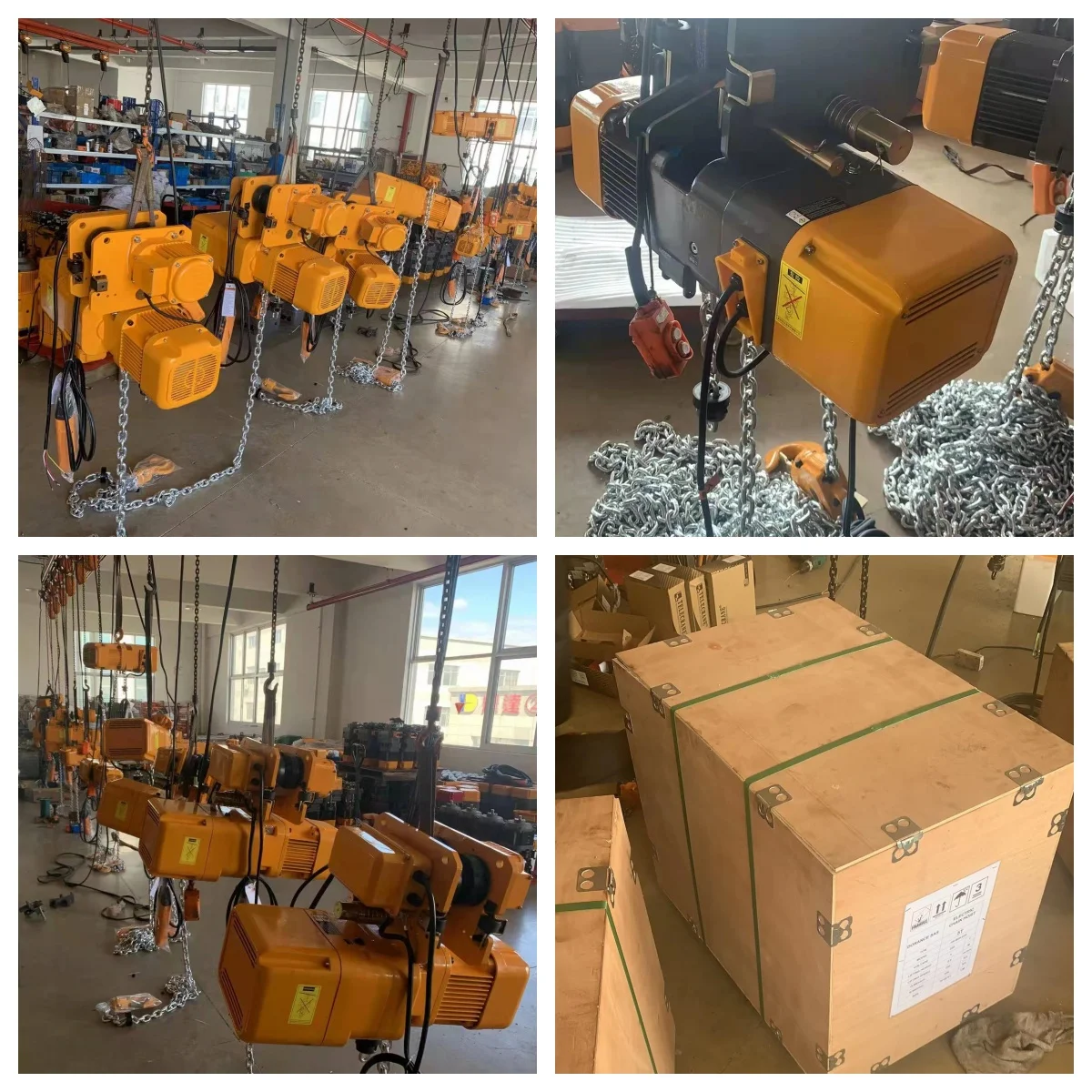 Wholesale Cheap Er Type Electric Chain Hoist 1ton Electric Endless ...