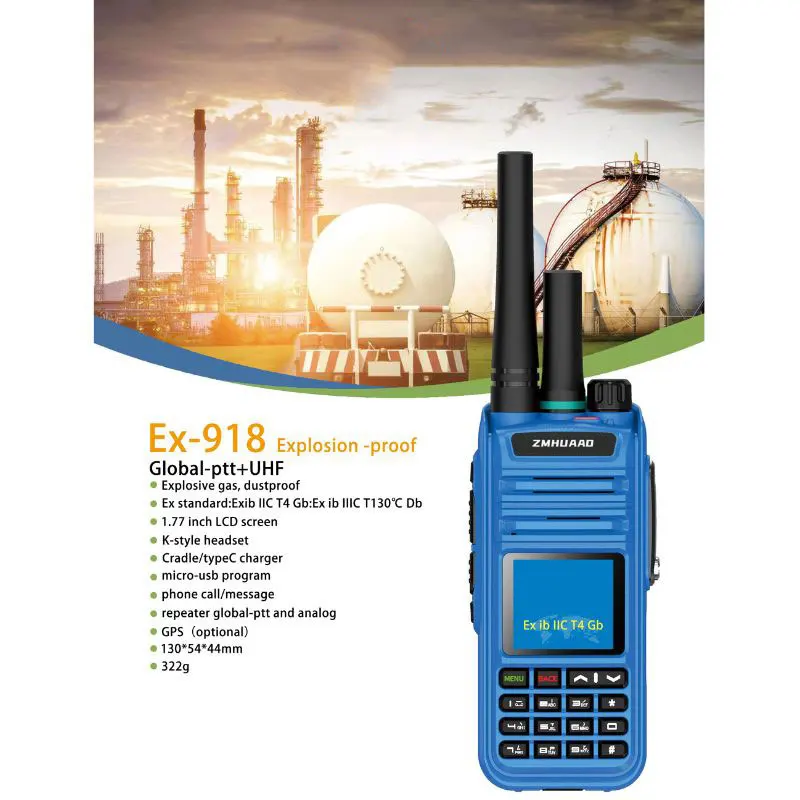 Ex918 Hand-held Walkie Talkie Long Range Dual-mode Relay Walkie-talkie ...